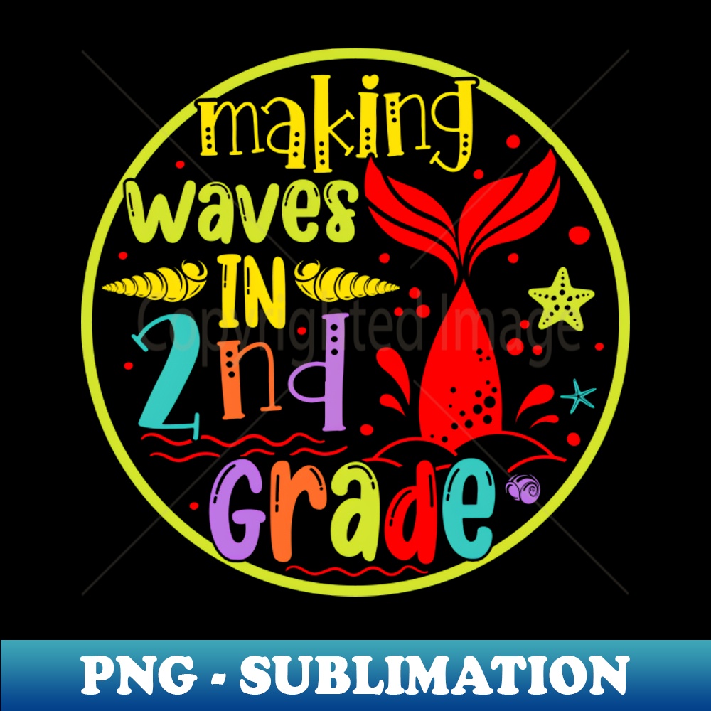 Making Waves in 2nd Grade Second Grade Mermaid Teacher - Ins - Inspire ...