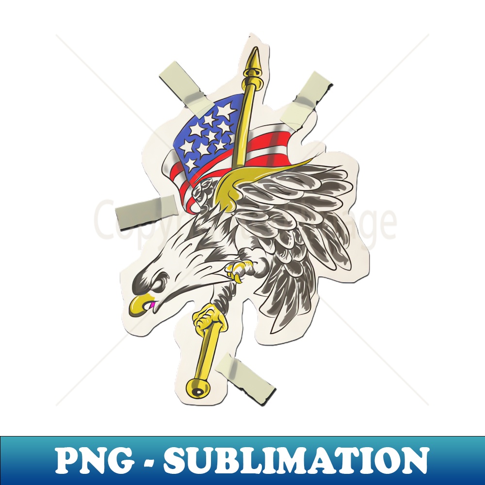 Tough sticker for the US of A - PNG Transparent Digital Down | Inspire ...
