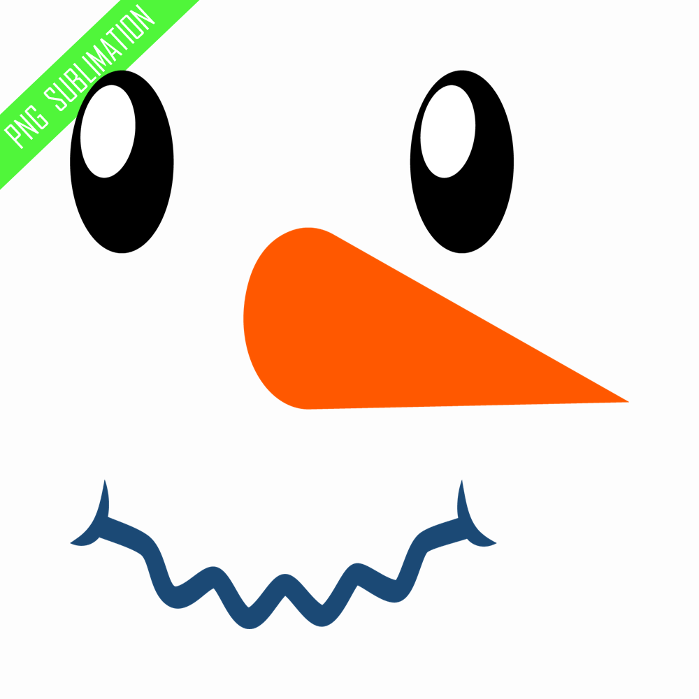 Snowman face png - Inspire Uplift