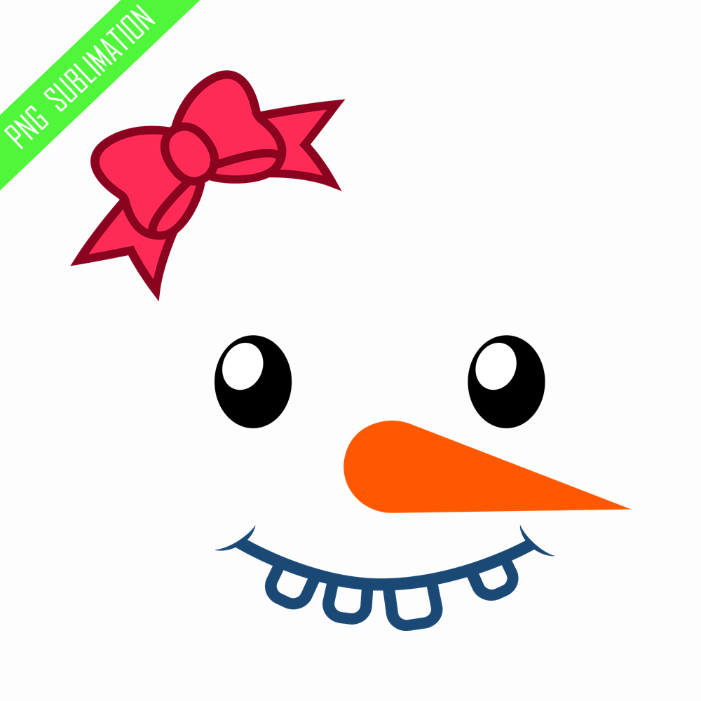 Snowman face png - Inspire Uplift
