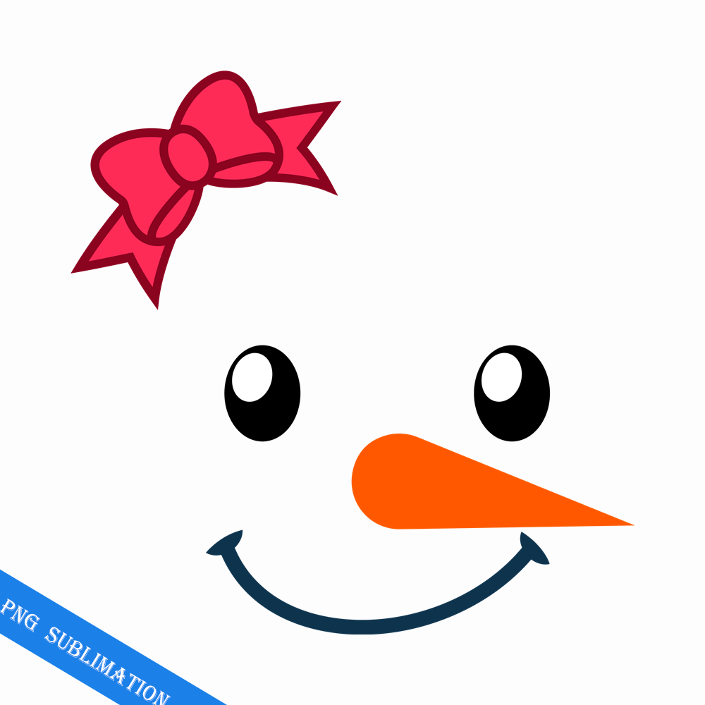 Snowman face png - Inspire Uplift