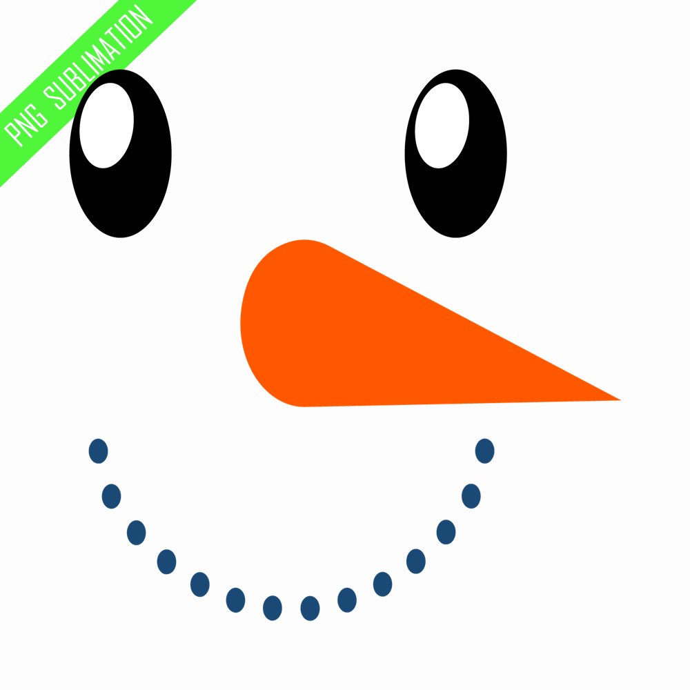 Snowman face png - Inspire Uplift