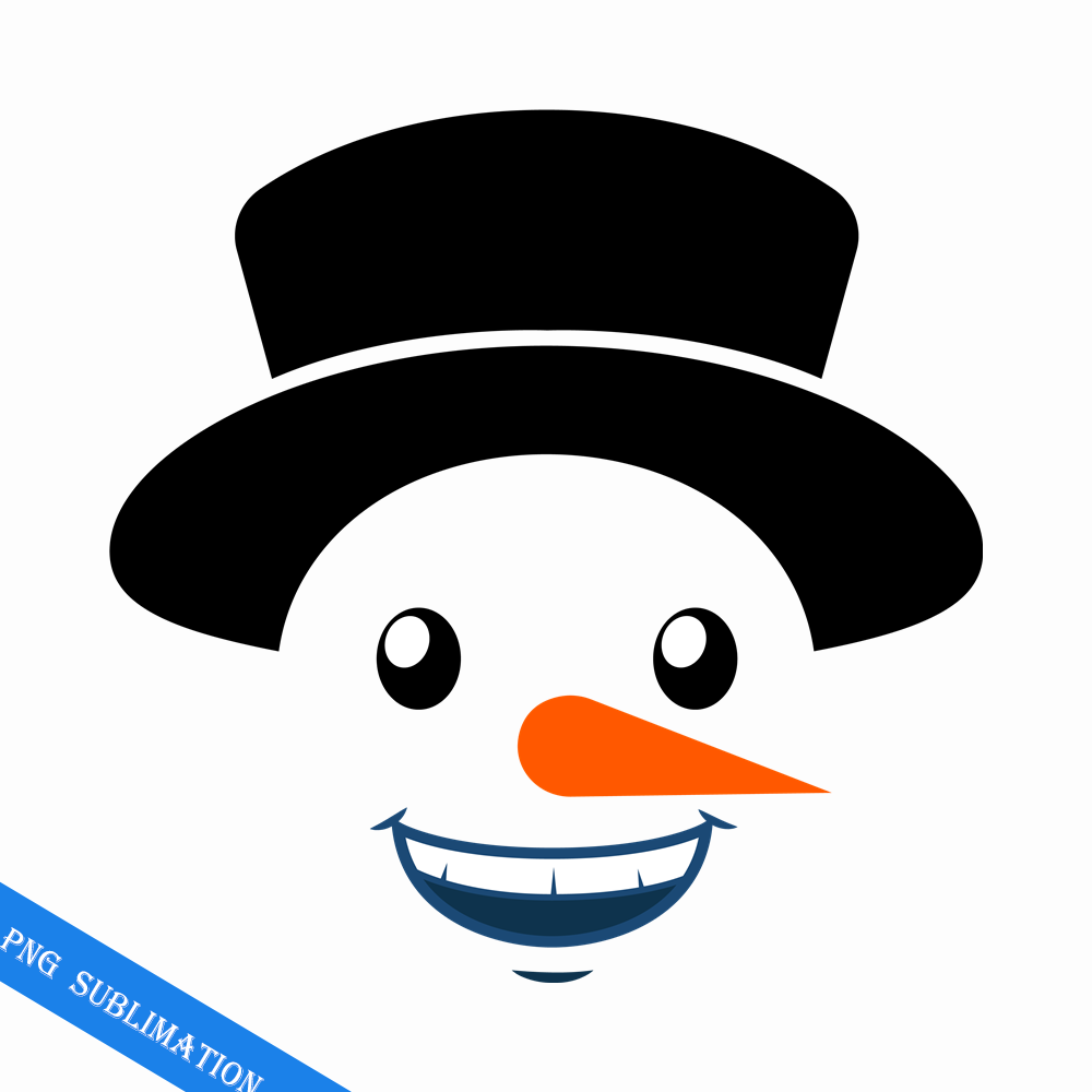 Snowman face png - Inspire Uplift