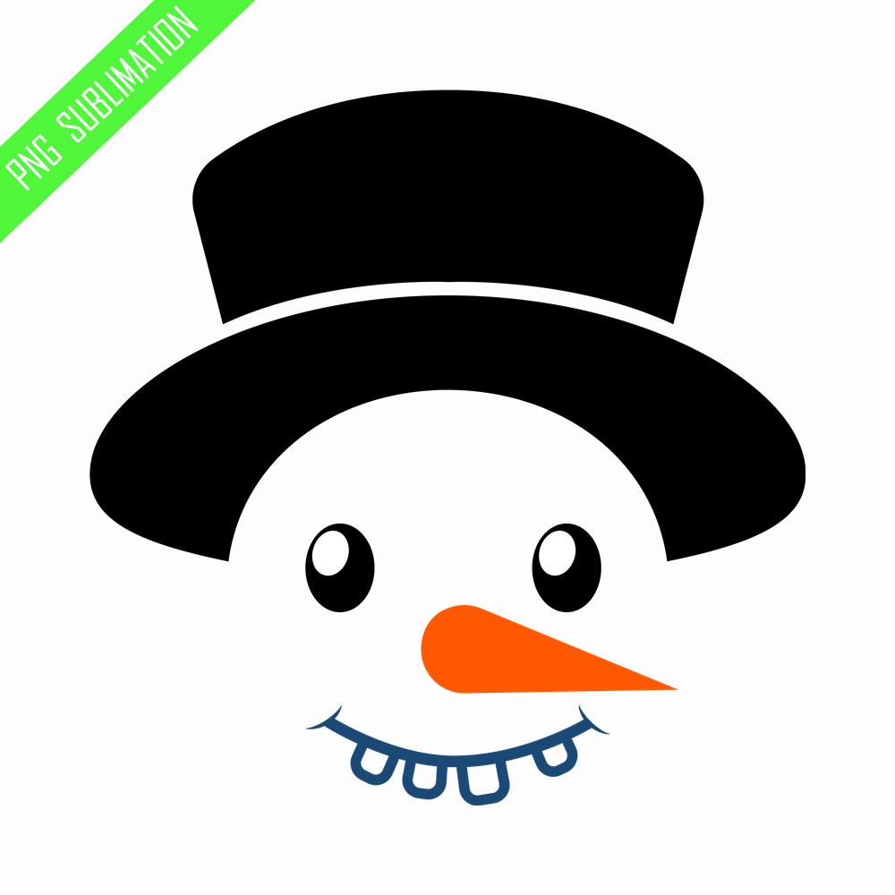 Snowman face png - Inspire Uplift
