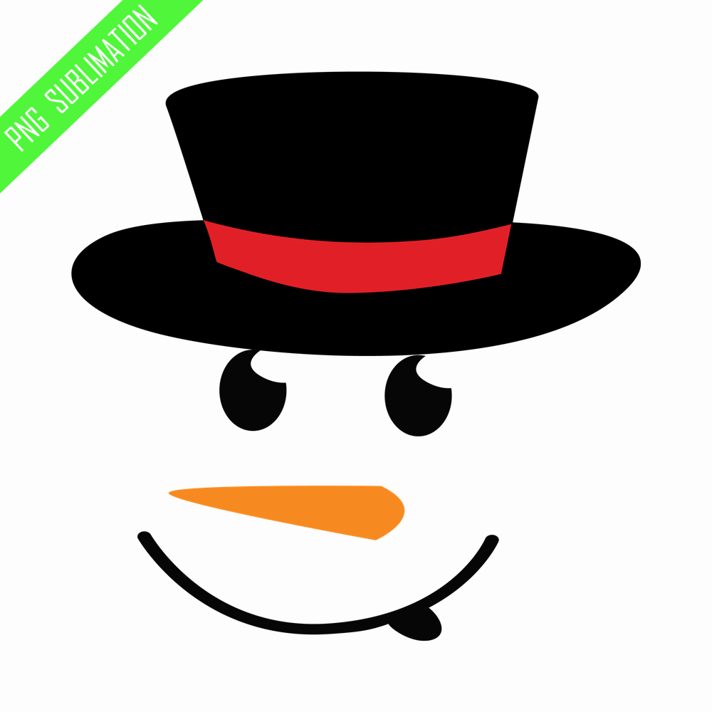 Snowman face png - Inspire Uplift