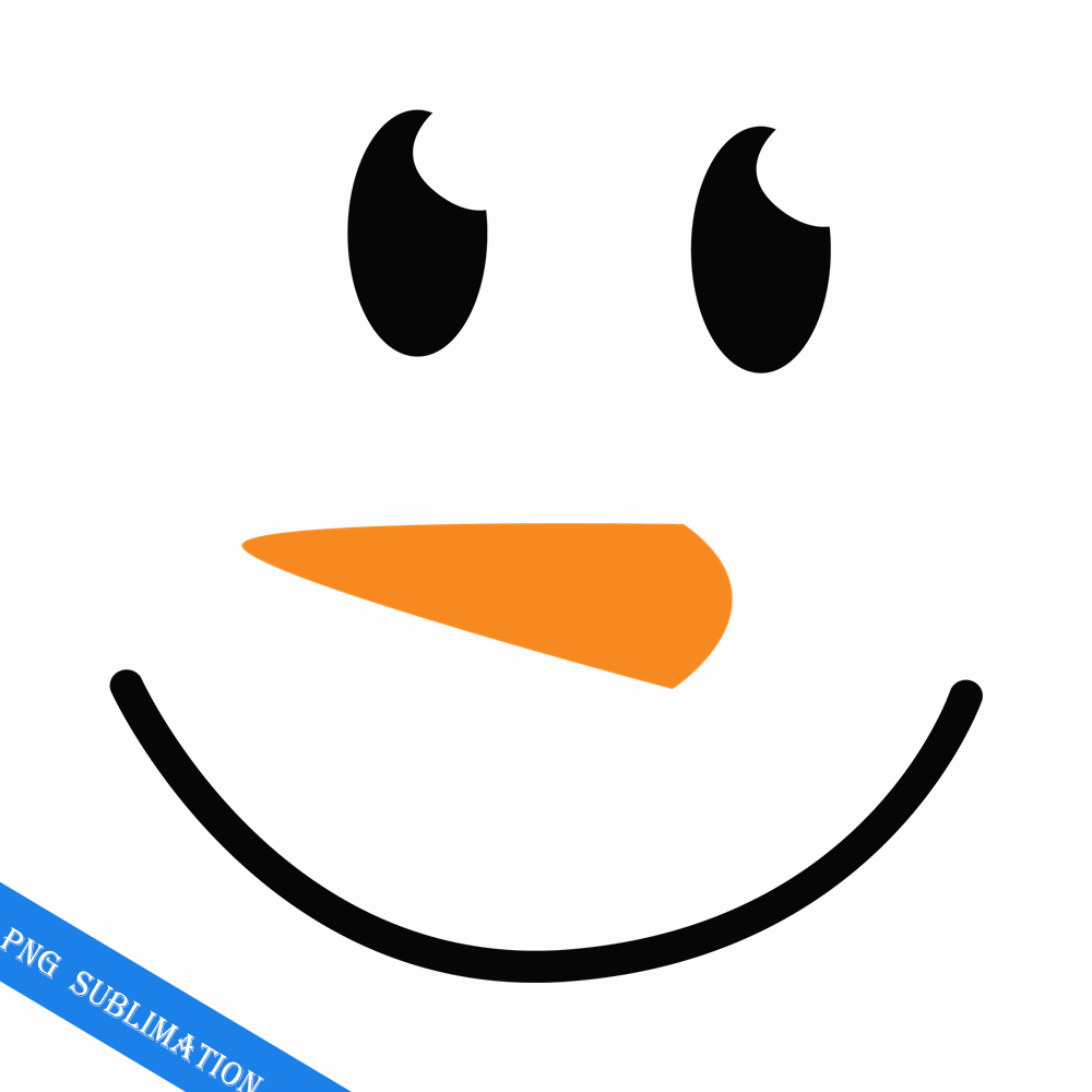 Snowman face png - Inspire Uplift