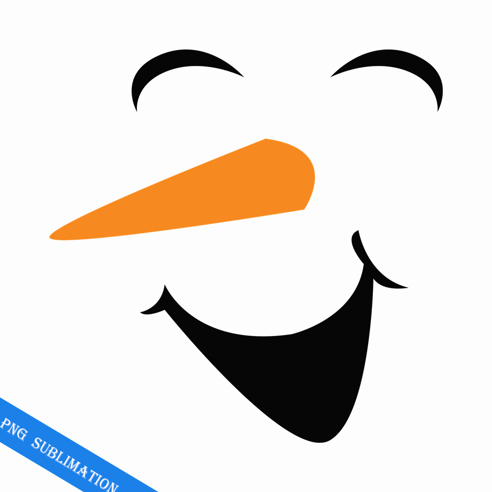 Snowman face png - Inspire Uplift