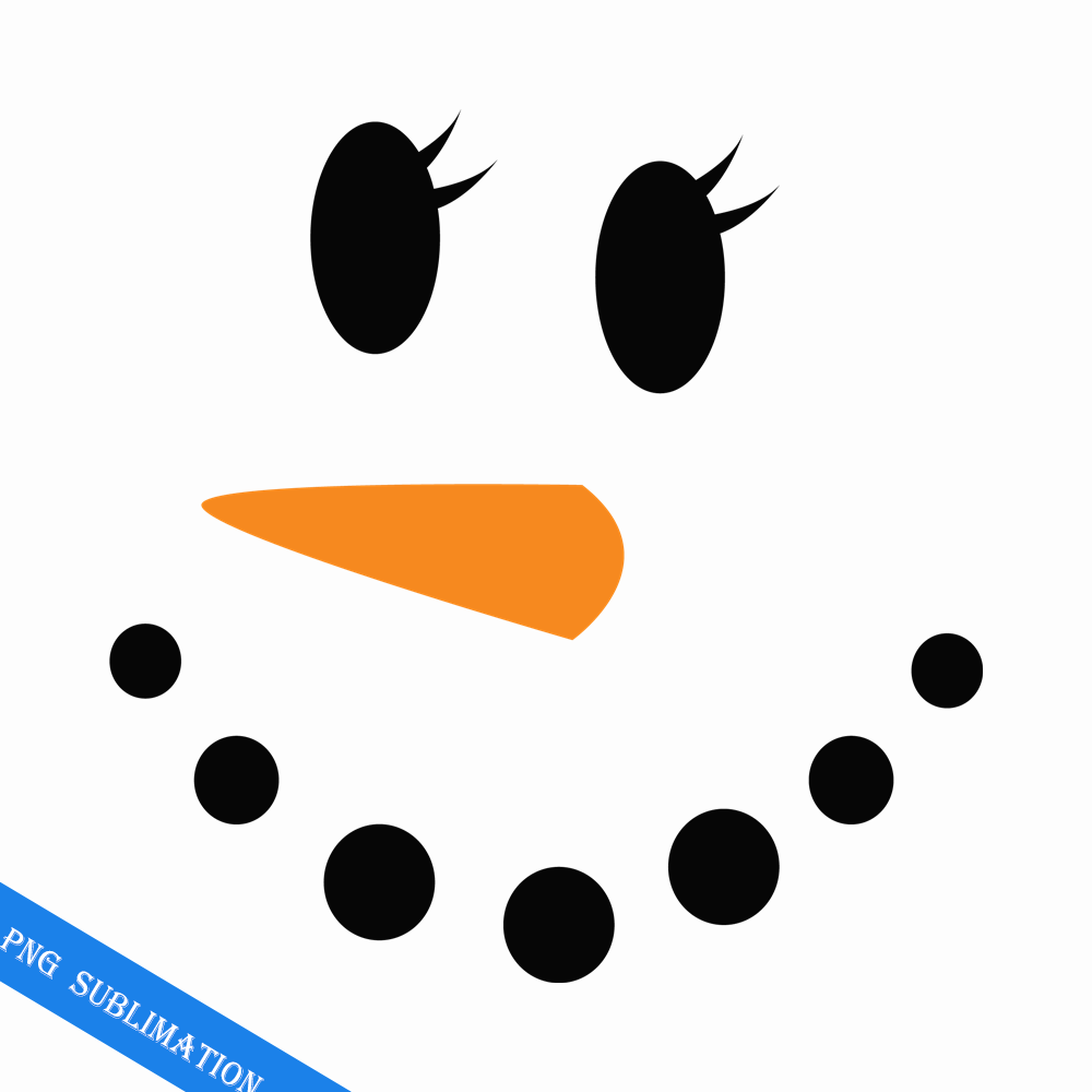 Snowman face png - Inspire Uplift