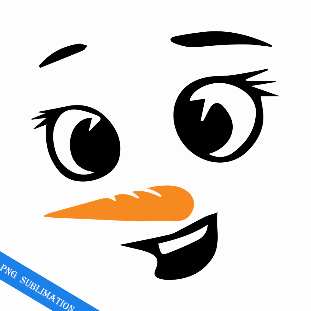 Snowman face png - Inspire Uplift