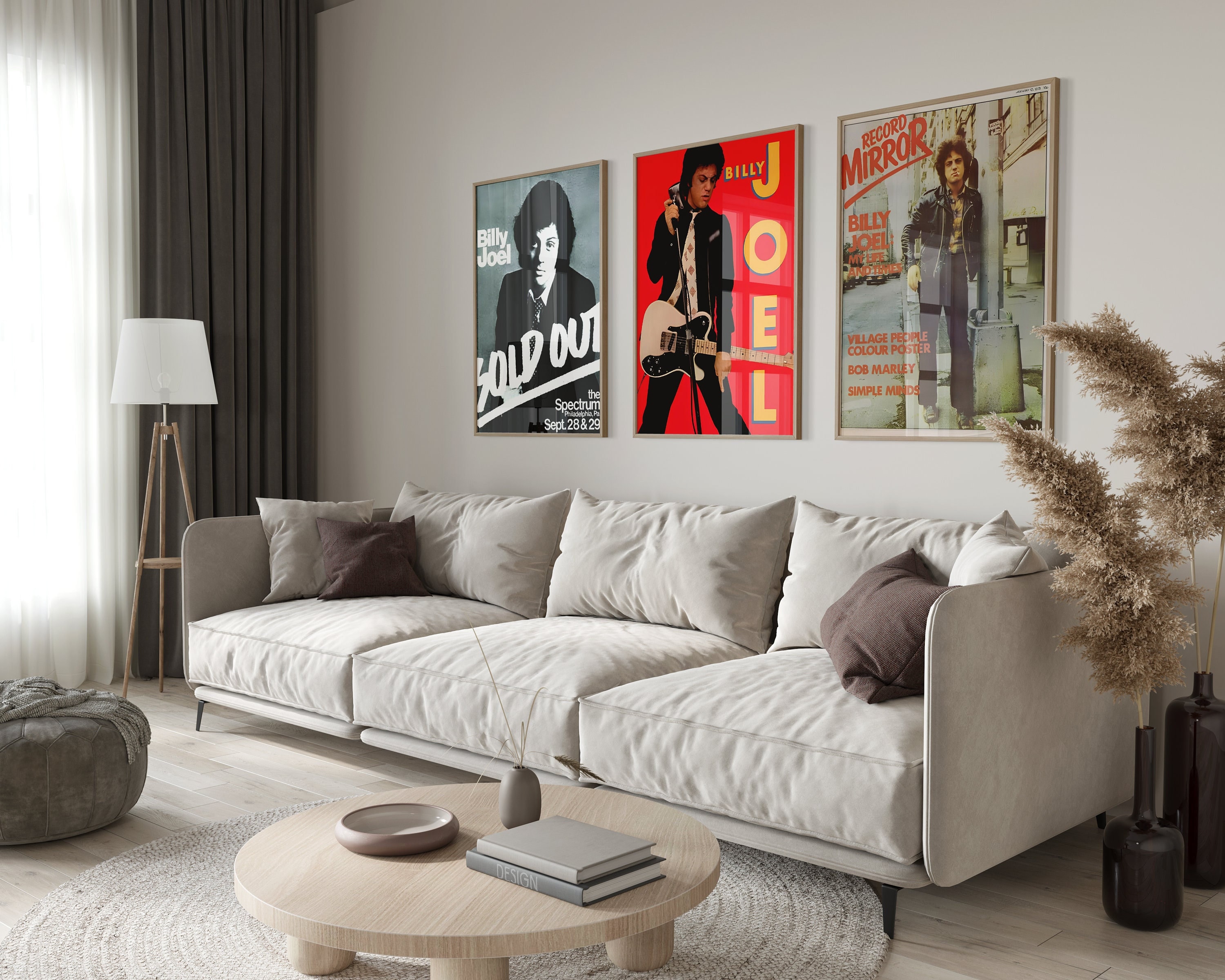 Billy Joel Set of 3 Posters, Billy Joel Poster, Vintage Pian | Inspire ...