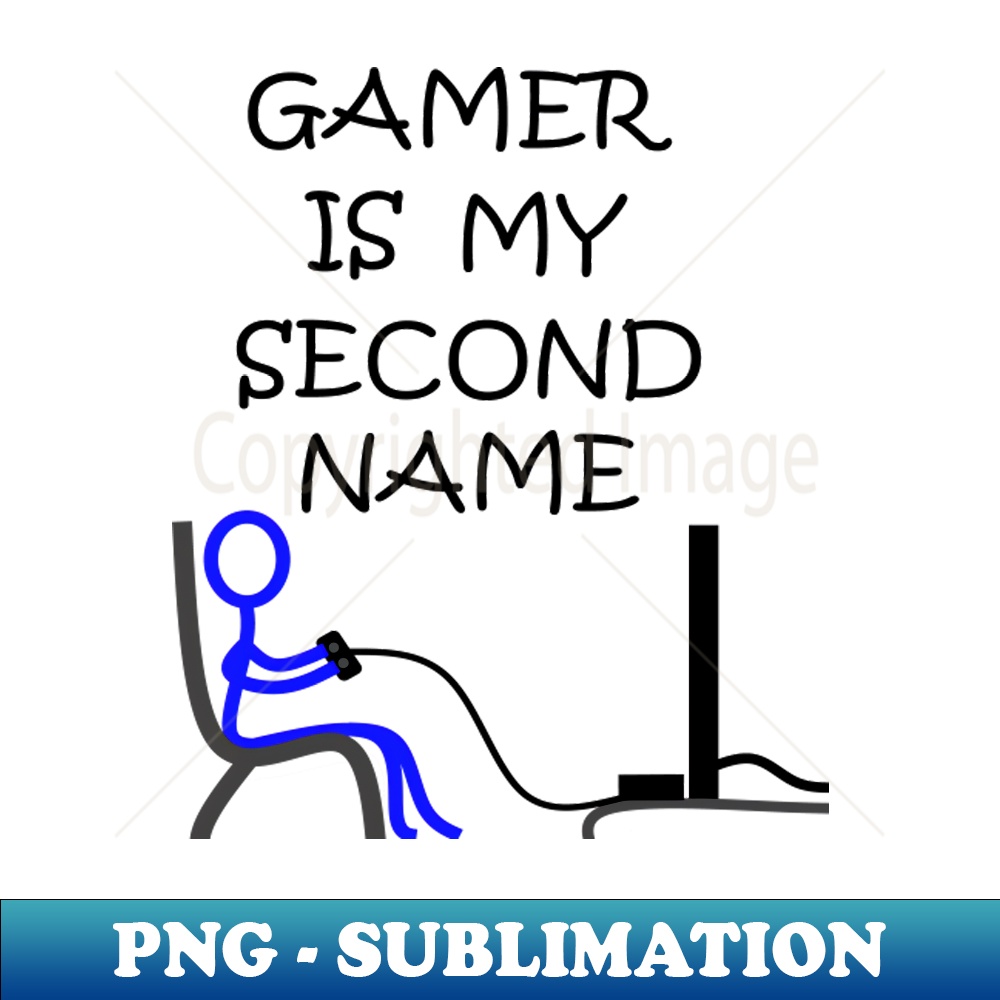 Stick Figure Video Gamer - Premium PNG Sublimation File - Sp | Inspire ...