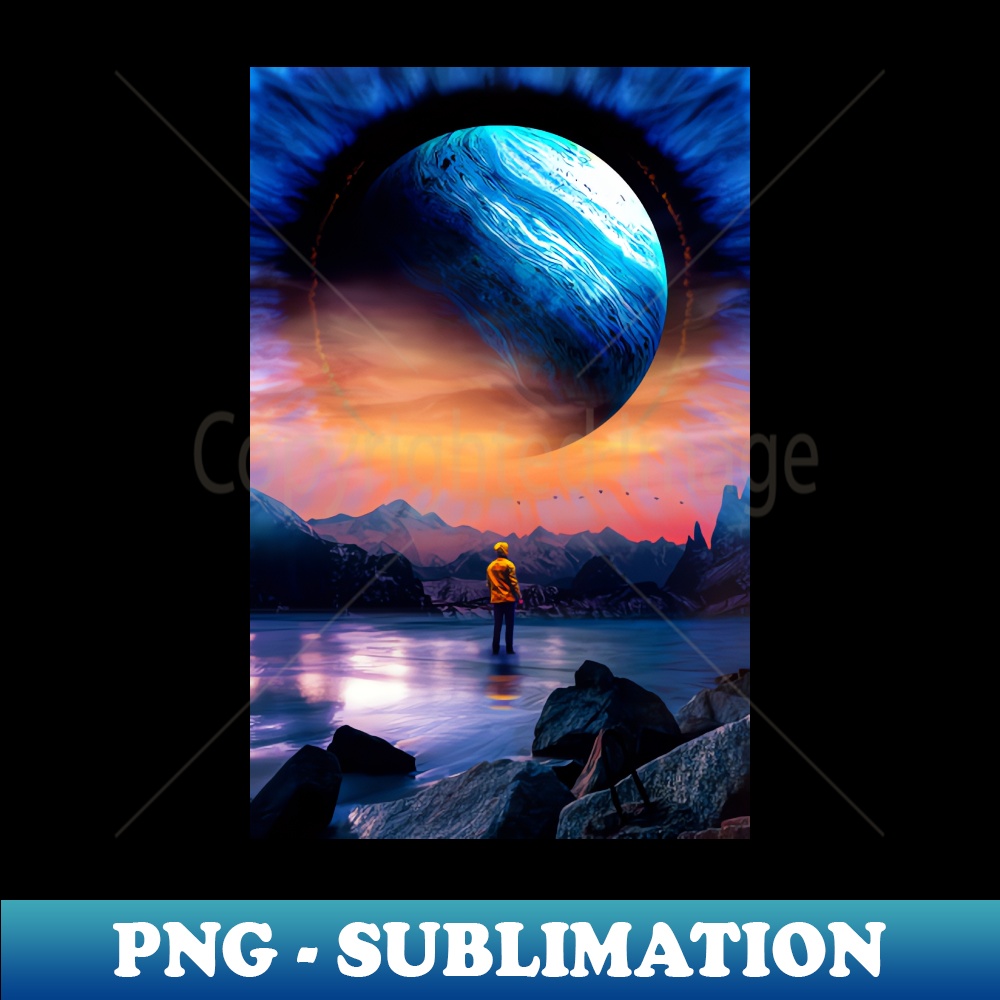 The Specter of Space - PNG Transparent Sublimation Design - | Inspire ...