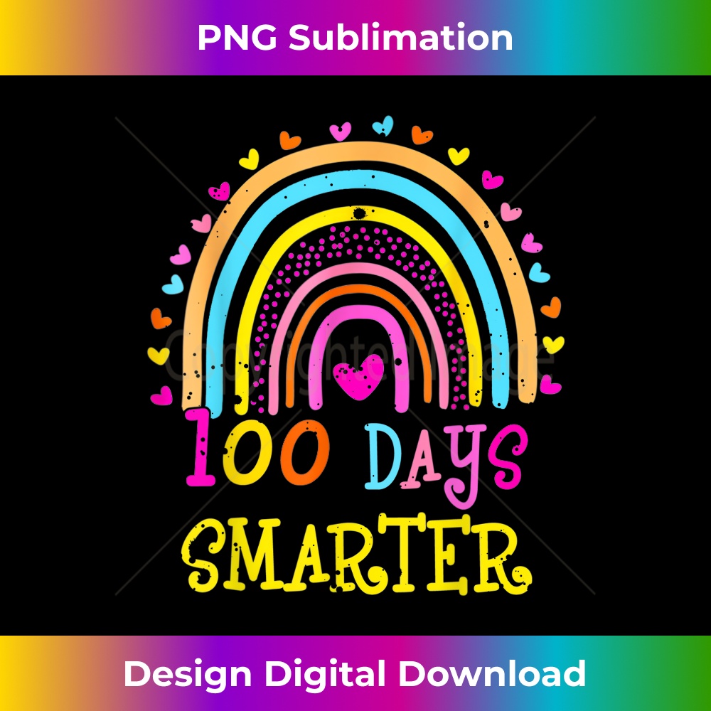 100th Day of School Teacher - 100 days smarter rainbow - Bes - Inspire ...