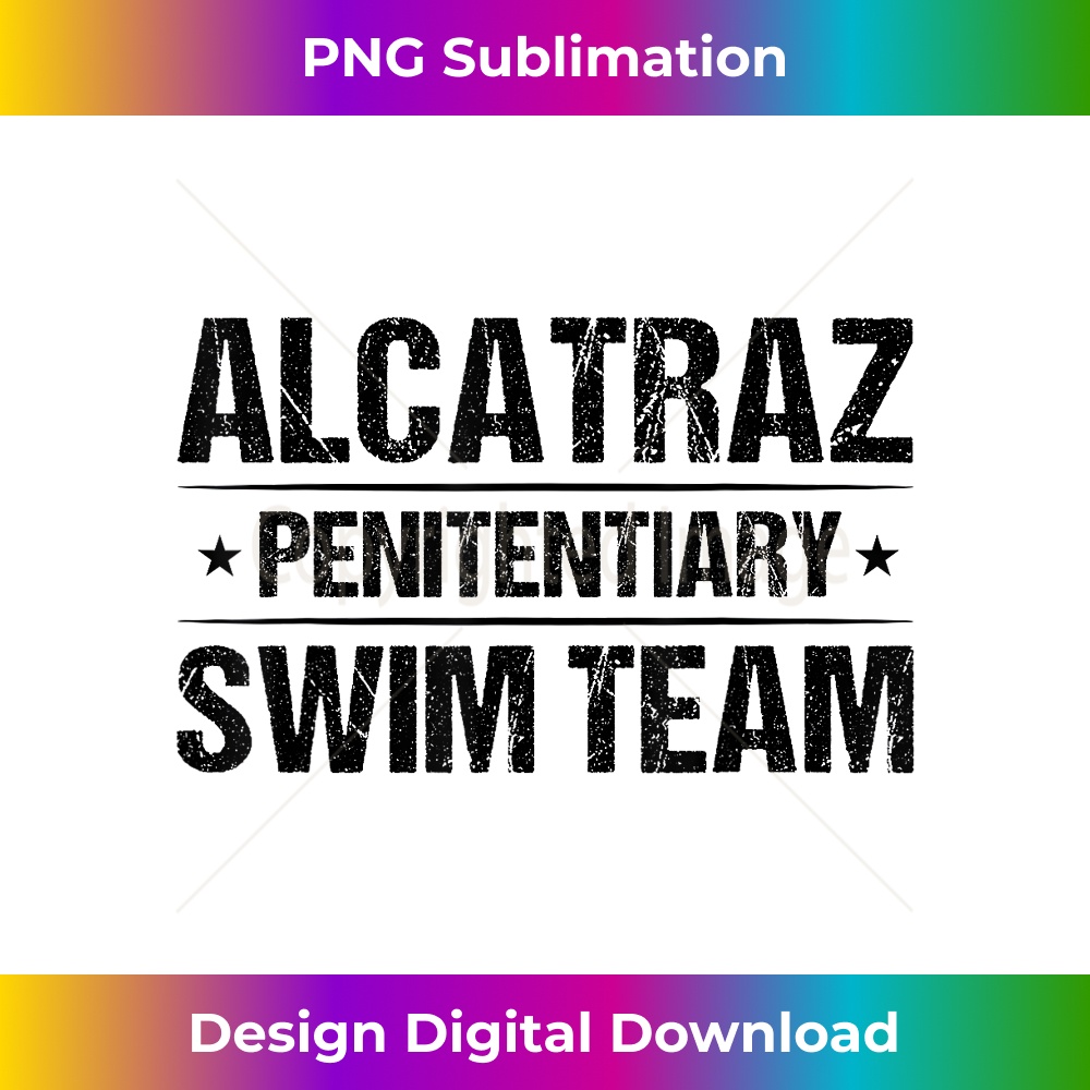 Alcatraz Penitentiary Swim Team - Bohemian Sublimation Digit - Inspire ...