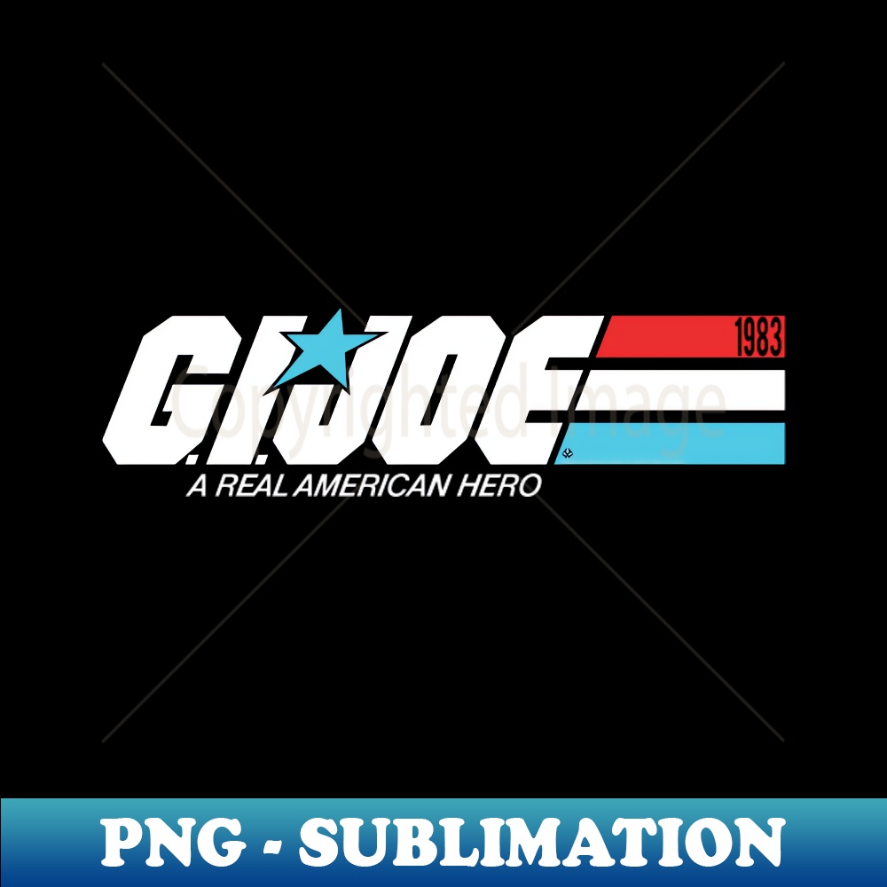 GIJOE Original 1983 logo - PNG Transparent Sublimation File | Inspire Uplift