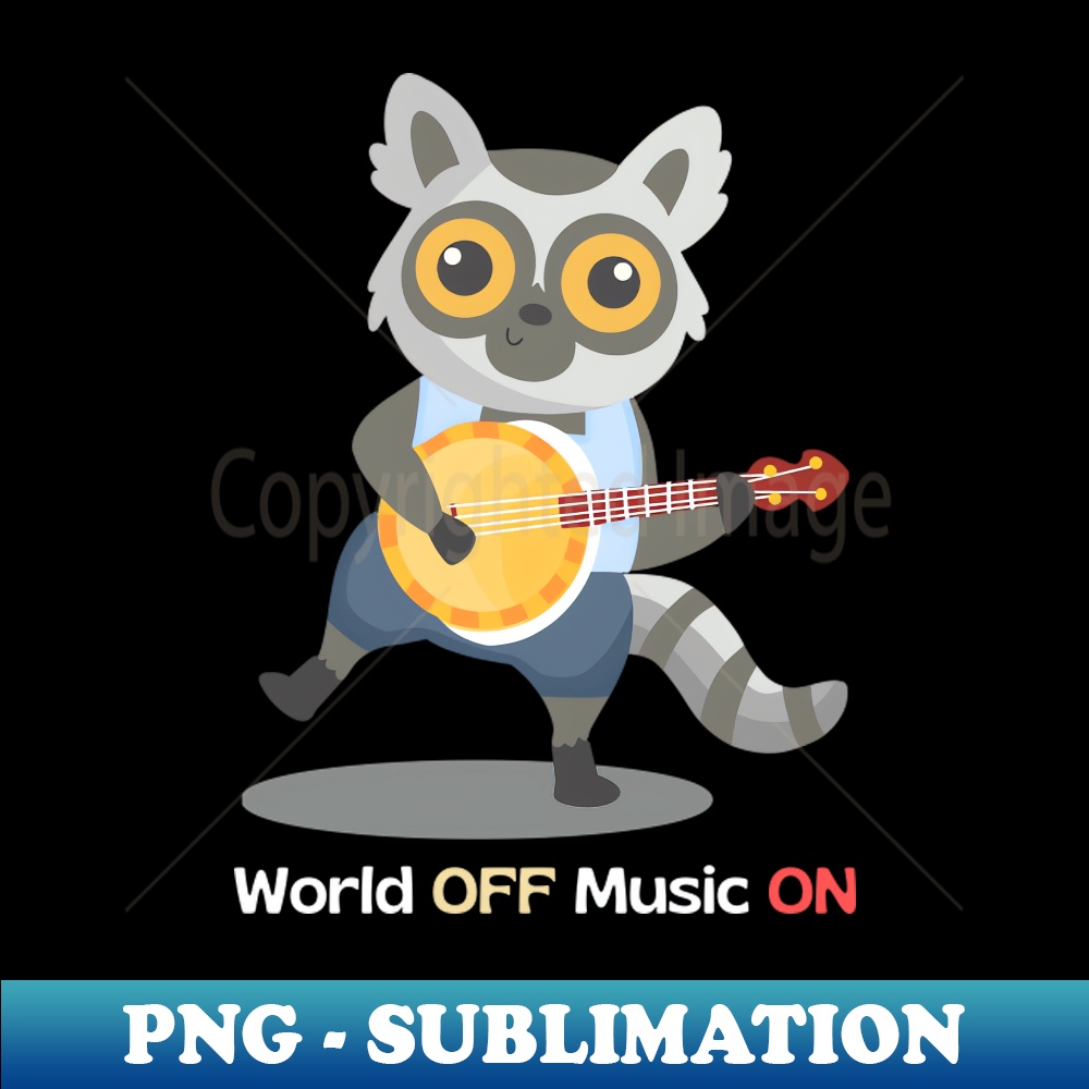 Word OFF music ON music lover - Premium Sublimation Digital | Inspire ...