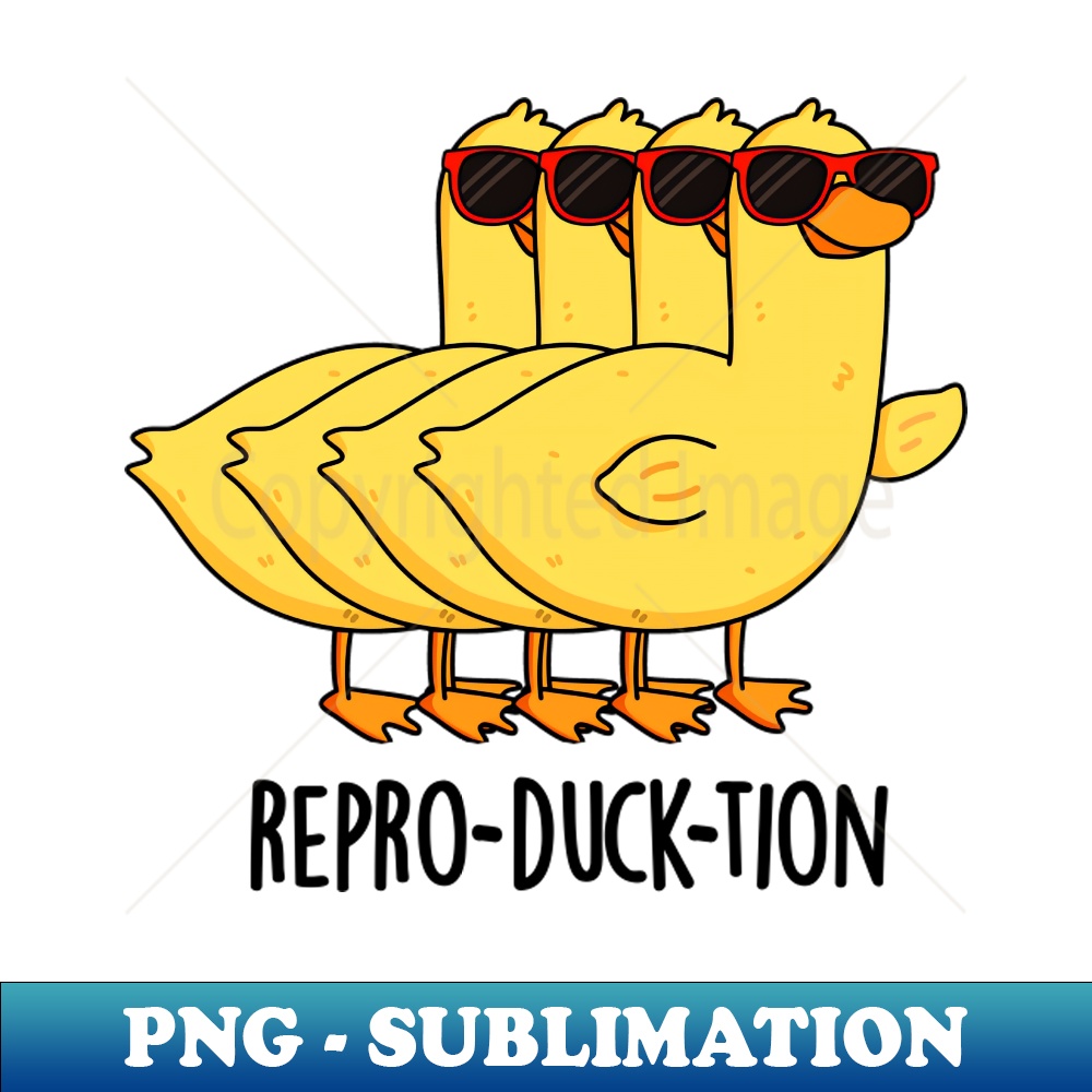 Repro-duck-tion Cute Animal Duck Pun - Artistic Sublimation | Inspire ...