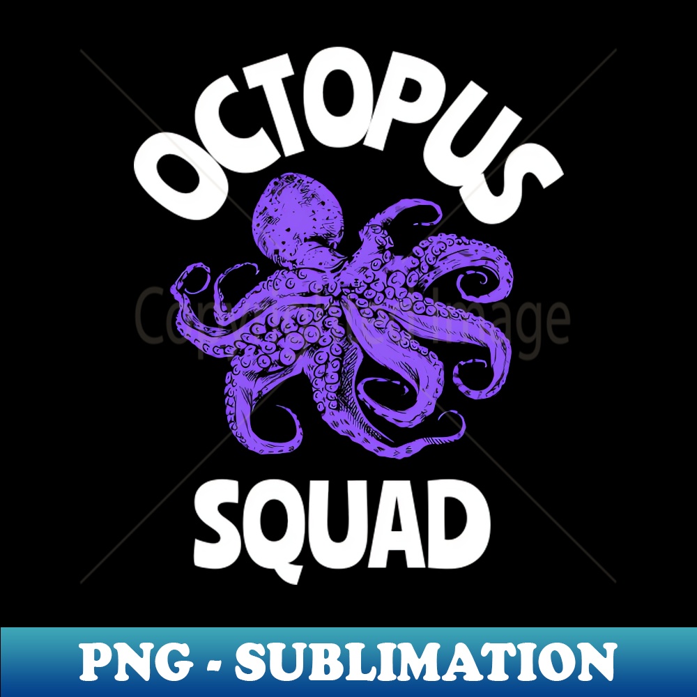 octopus squad - Premium PNG Sublimation File - Defying the N | Inspire ...