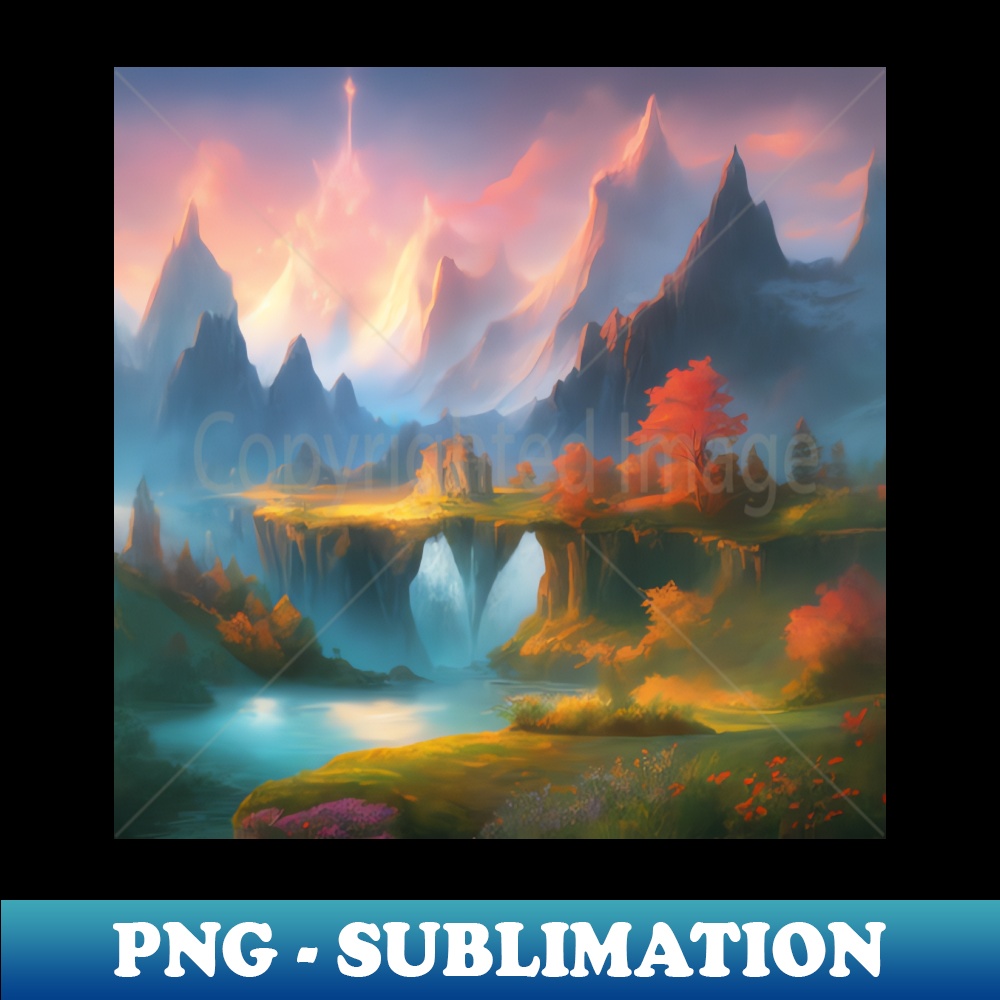 Dreamcore Nature Scene - Special Edition Sublimation PNG Fil | Inspire ...