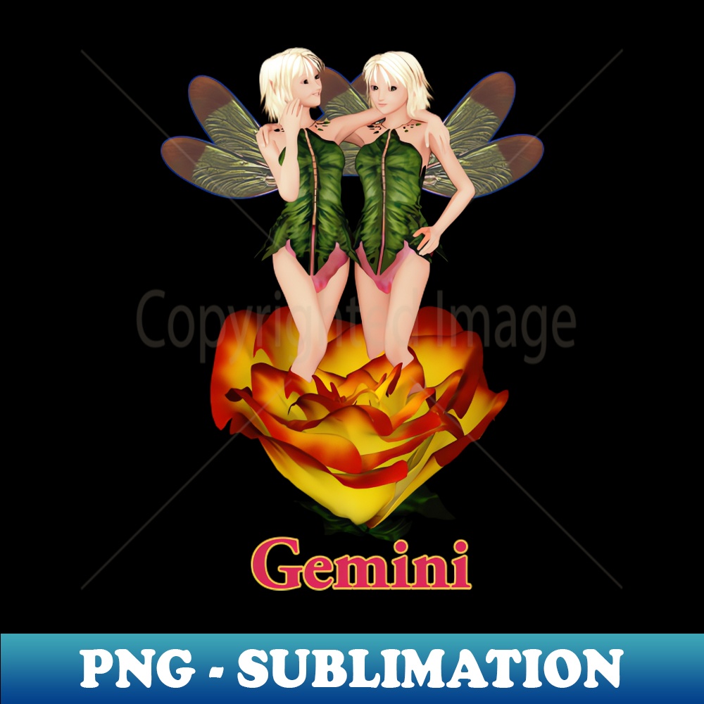 Gemini woman girl fairy faerie elf standing in rose - Aesthe | Inspire Uplift