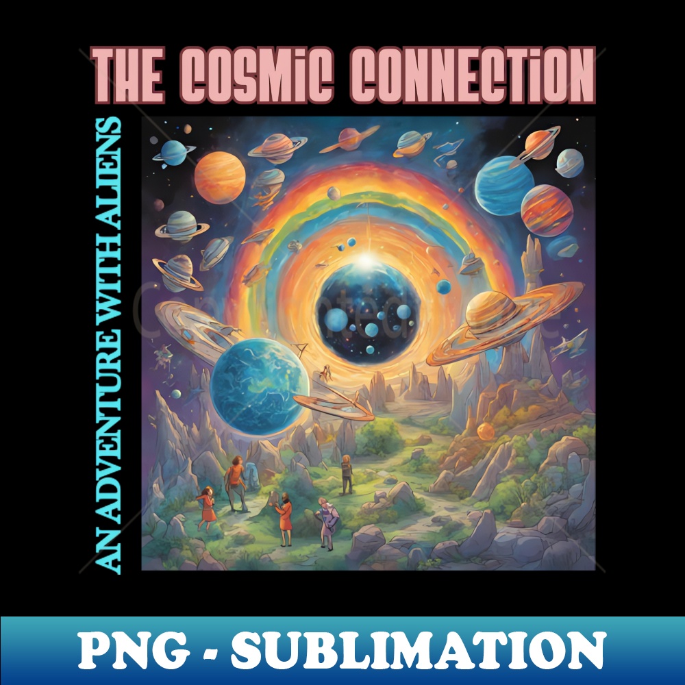 The Cosmic Connection - Premium Sublimation Digital Download - Inspire ...
