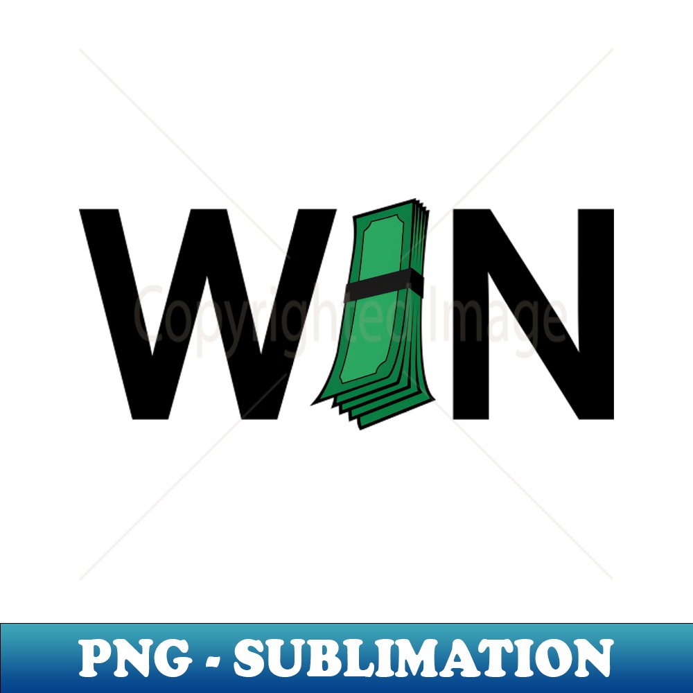 Win one word typography design - Vintage Sublimation PNG Dow - Inspire ...