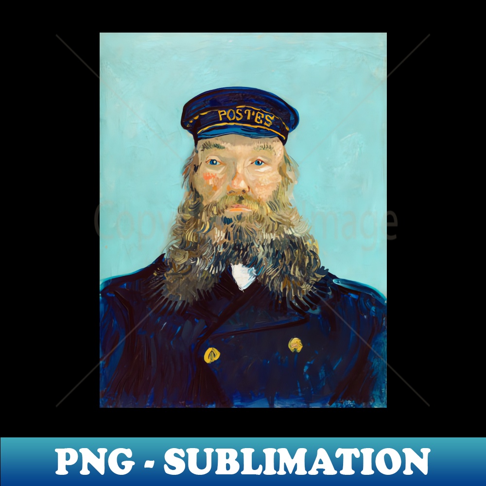 Portrait of the Postman Joseph Roulin - by Vincent van Gogh | Inspire ...