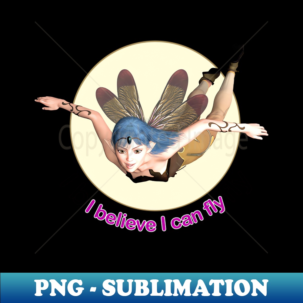 I believe I can fly elf fairy faerie dragonfly wings flying | Inspire ...