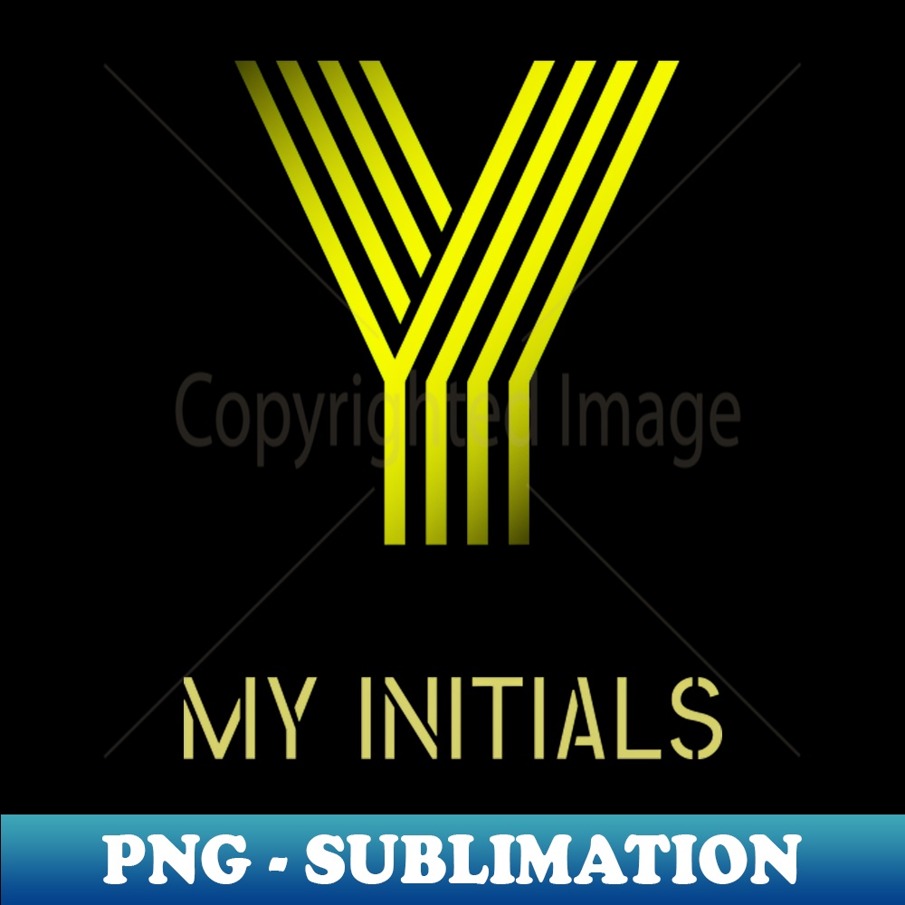 Letter Y Initials Unique Name T-Shirt - Sublimation-Ready PN | Inspire ...