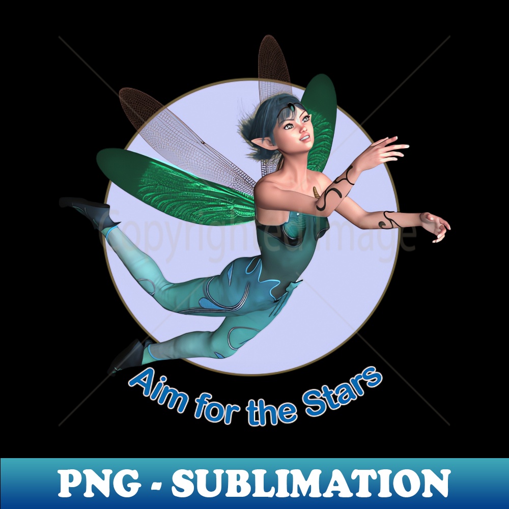 Aim for the Stars elf fairy faerie dragonfly wings flying - | Inspire ...