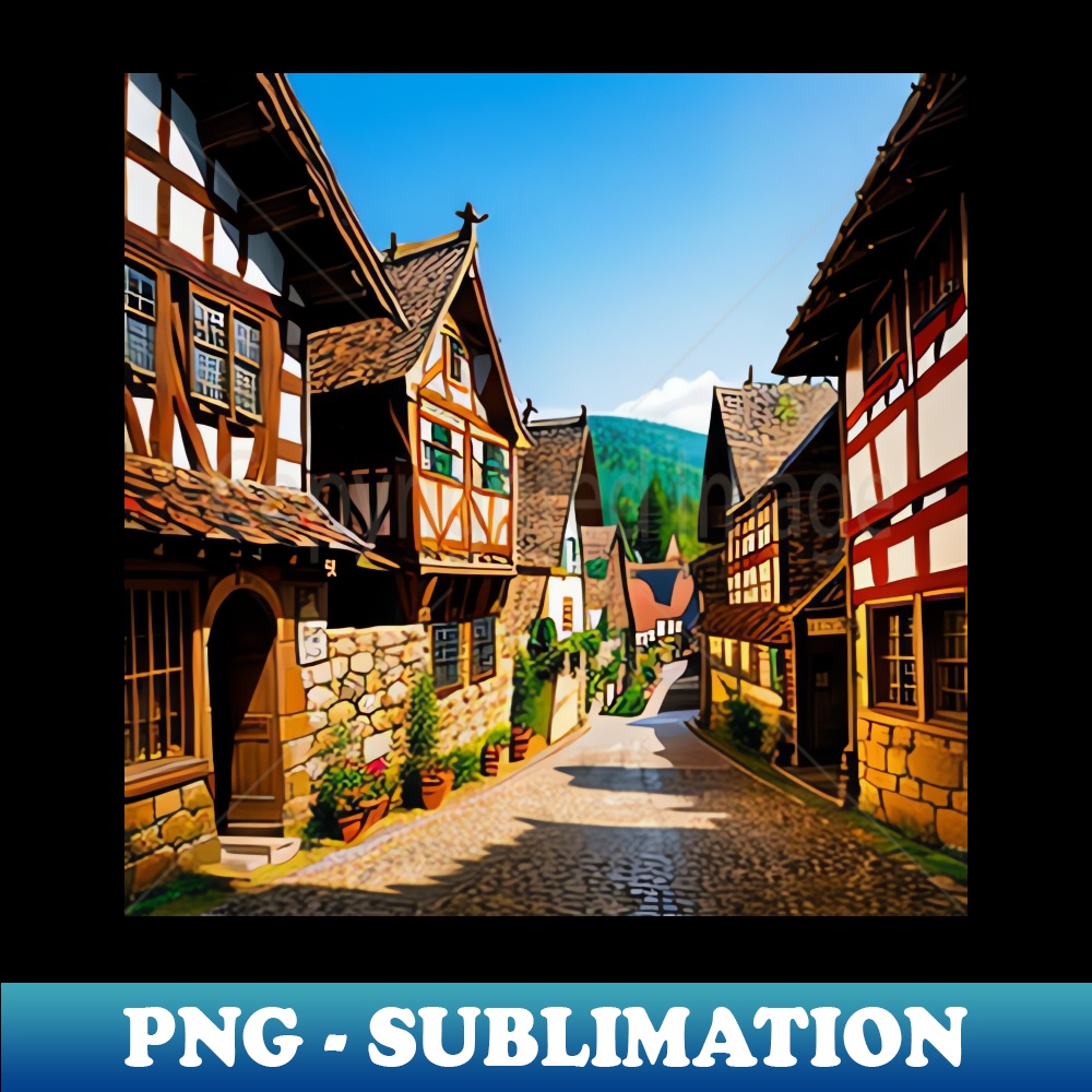 Medieval Village - Middle Ages German Architecture - Digital | Inspire ...
