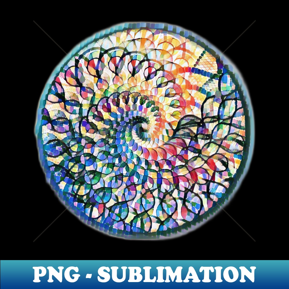 Spiral Color Wheel - PNG Transparent Sublimation File - Spic | Inspire ...