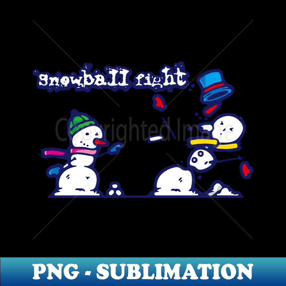 Snowball fight - Professional Sublimation Digital Download - - Inspire ...