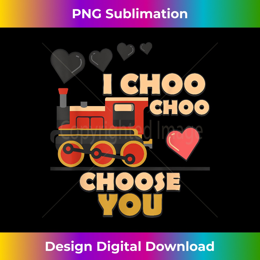 I Choo Choo Choose You Train Love Hearts Valentines Day - Sl | Inspire ...