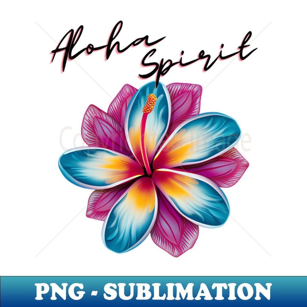 Plumeria Colorful - Decorative Sublimation PNG File - Perfec | Inspire ...