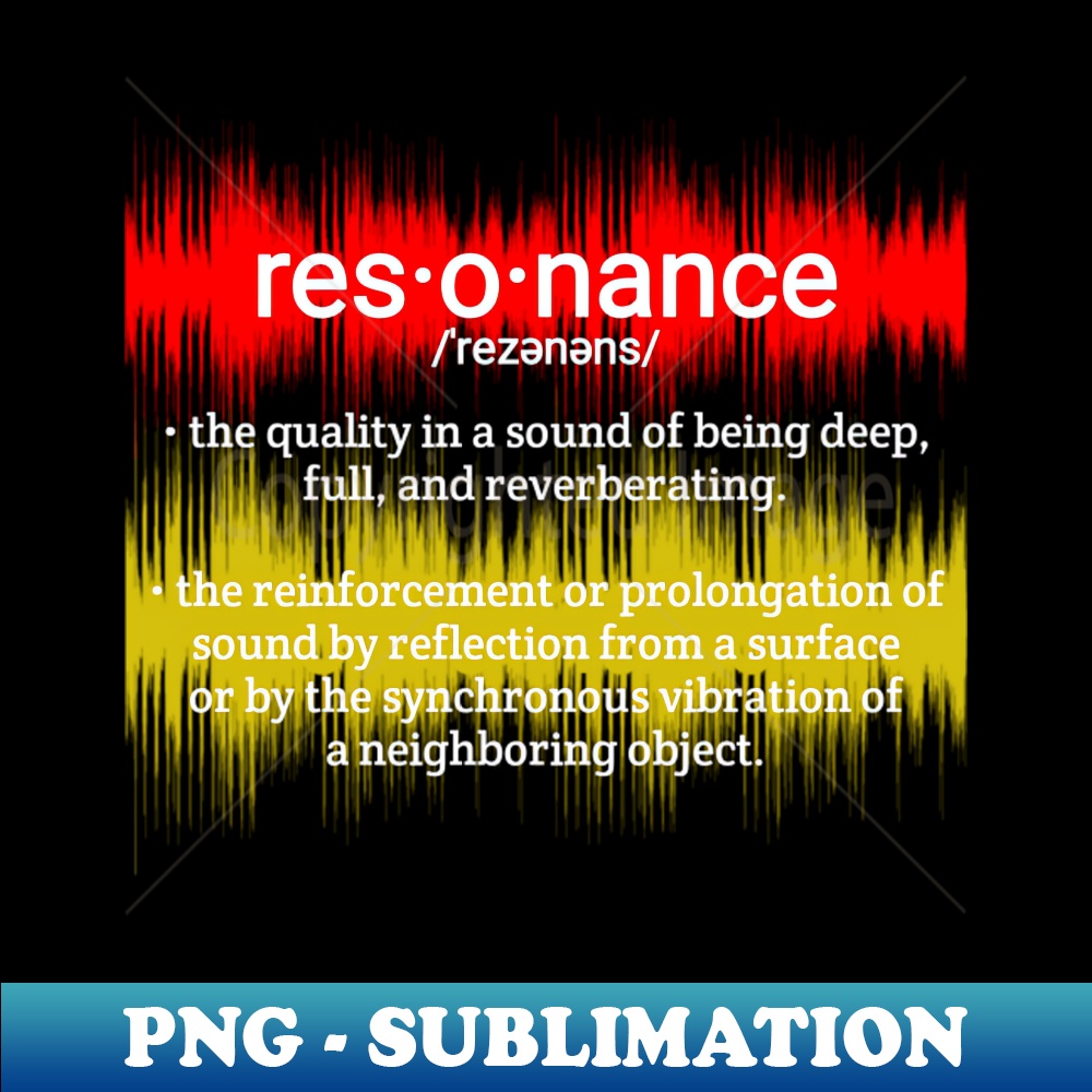 Resonance - Sublimation-Ready PNG File - Unleash Your Creati | Inspire ...