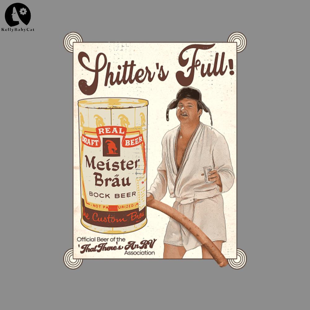 Cousin Eddie Shitters Full Meister Brau Ad PNG, Christmas mo | Inspire ...