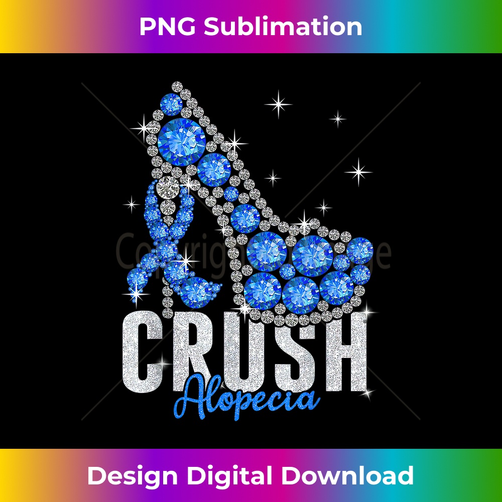 Crush Alopecia Twinkle Ribbon Support - Sophisticated PNG Su | Inspire ...