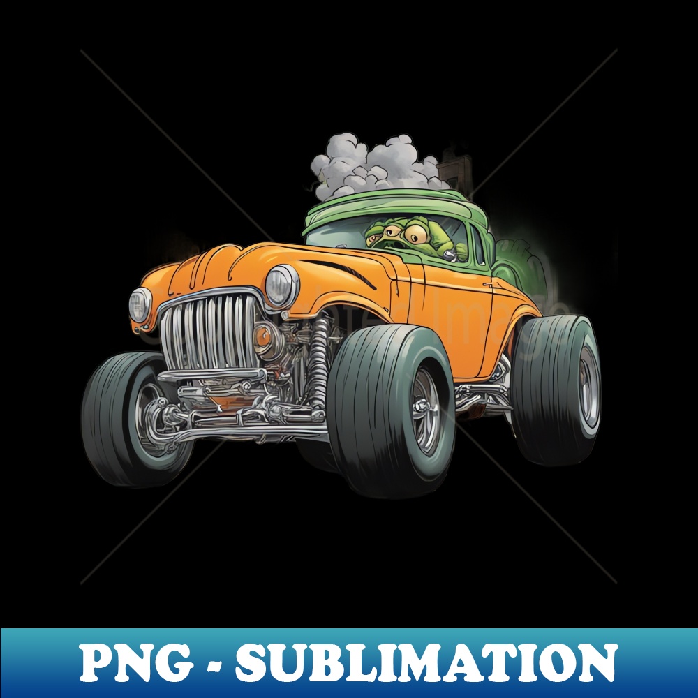 Monster Hot Rod - Creative Sublimation PNG Download - Bold & | Inspire ...