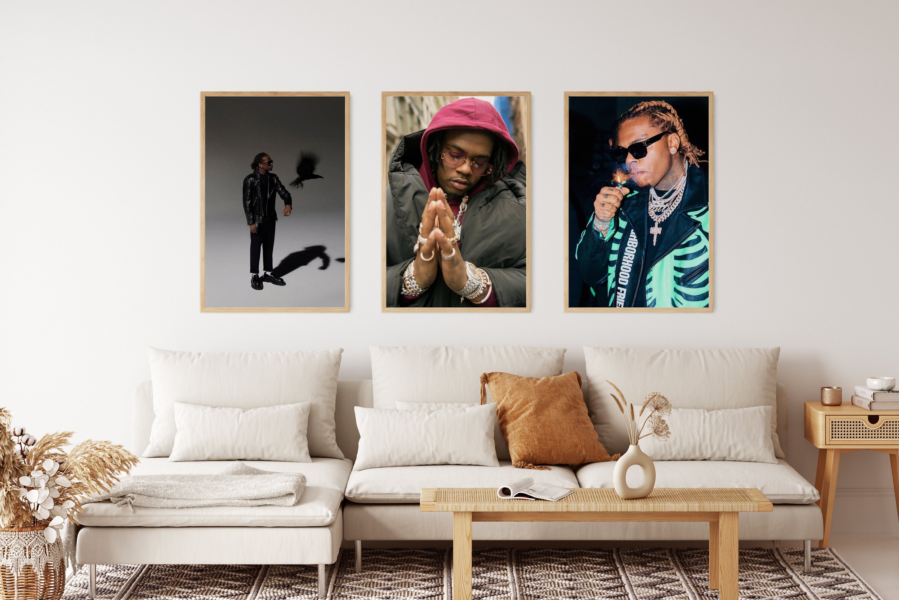 Gunna Poster, Gunna Rap Set of 3 Posters, Gunna Rap Posters, | Inspire ...