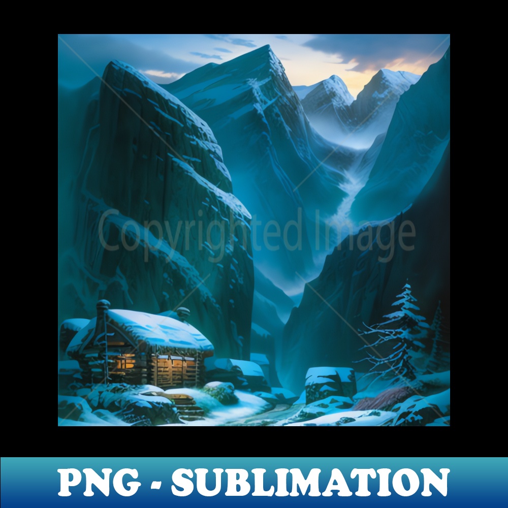 Lonely Cabin in the Wilderness of Icewind Dale DND - Elegant | Inspire ...