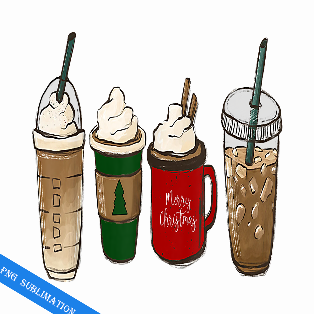 Christmas coffee png - Inspire Uplift