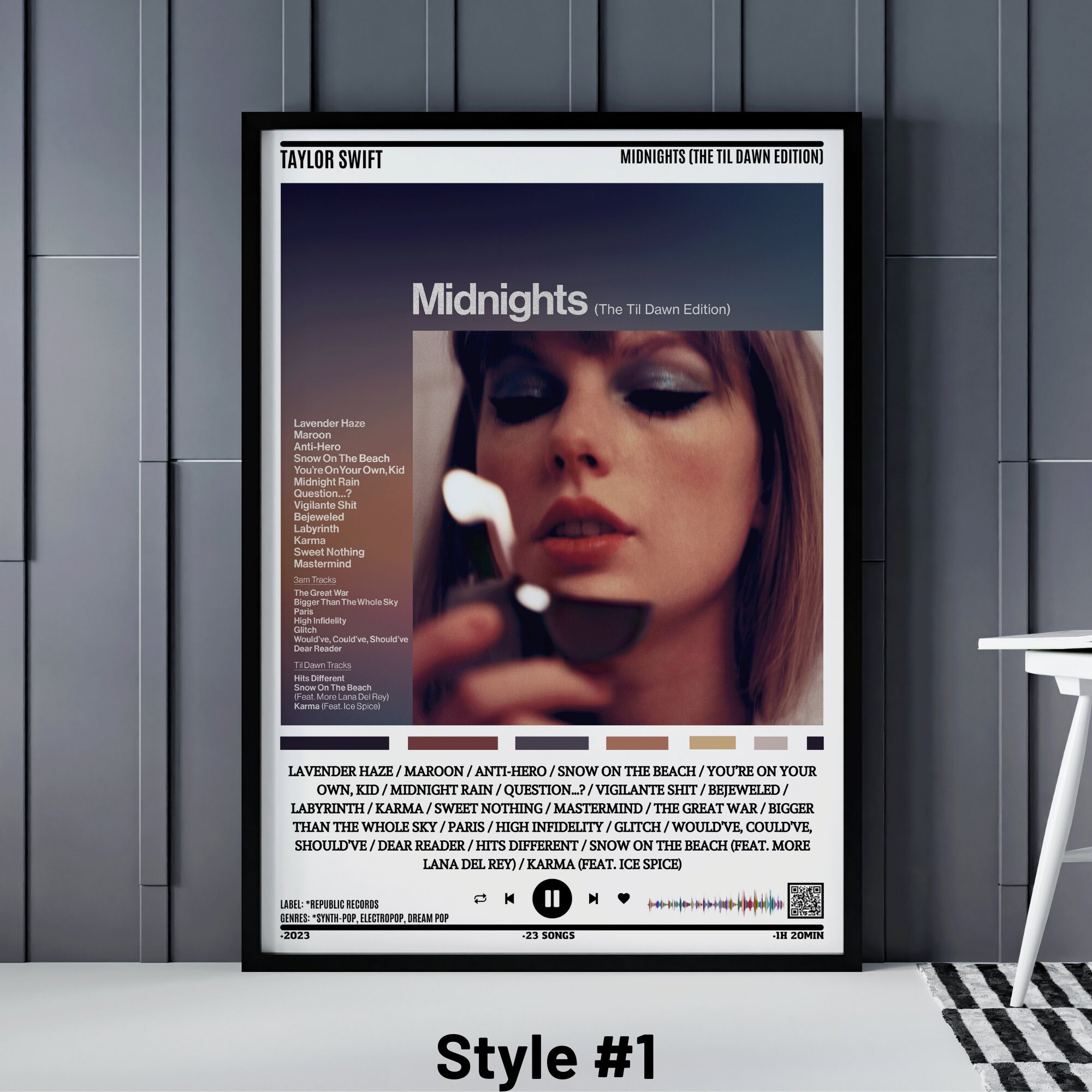 Taylor Swift Poster - 8 Different Taylor Swift Poster Gifts | Inspire ...