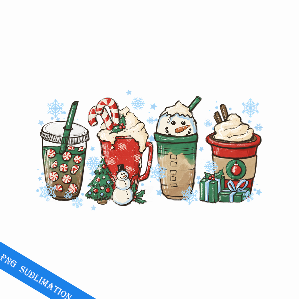 Christmas coffee png - Inspire Uplift