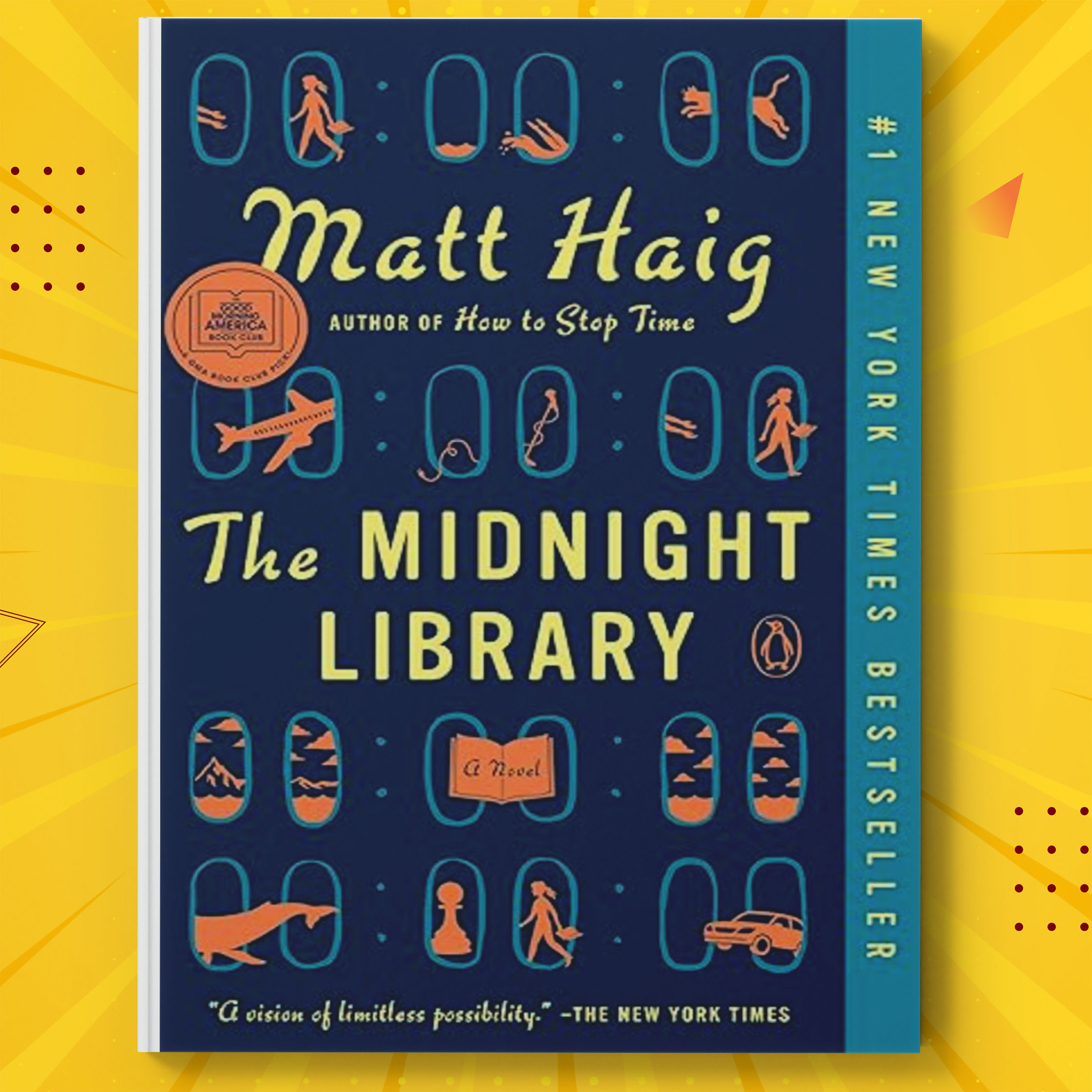 The Midnight Library: A GMA Book Club Pick by Matt Haig | Inspire Uplift
