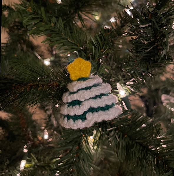 Mini Christmas Tree Ornament Pattern | Inspire Uplift