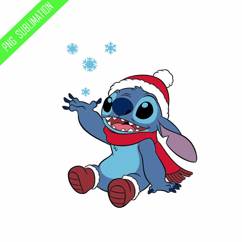 Stitch Christmas svg - Inspire Uplift