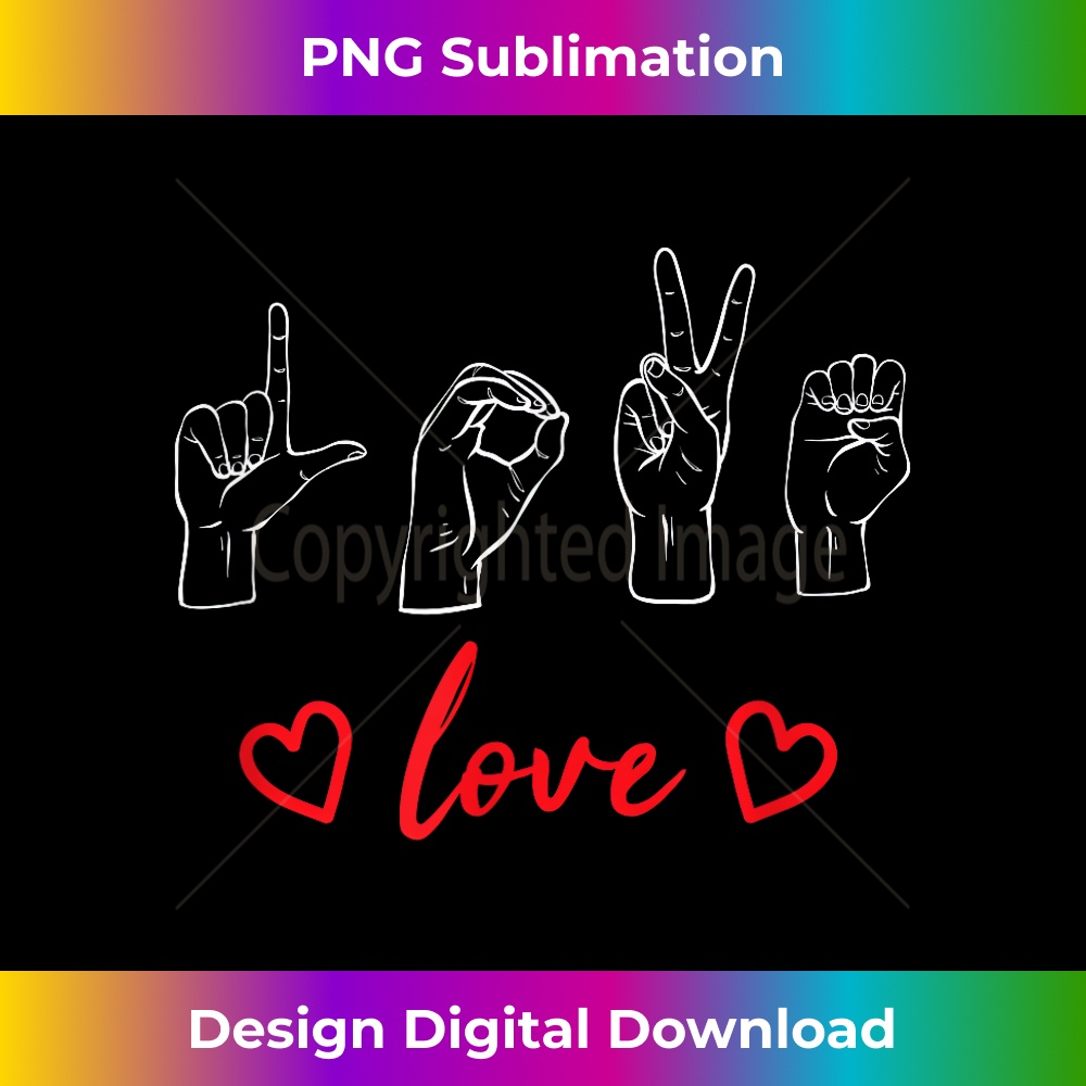 Valentine's Day Sign Language Love Finger Spelling ASL - Sle | Inspire ...