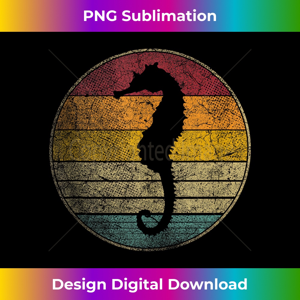 Seahorse Fish Ocean Vintage Distressed Retro 70s 80s Gift Ta | Inspire ...