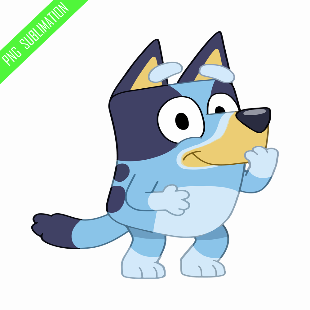 Bluey png - Inspire Uplift